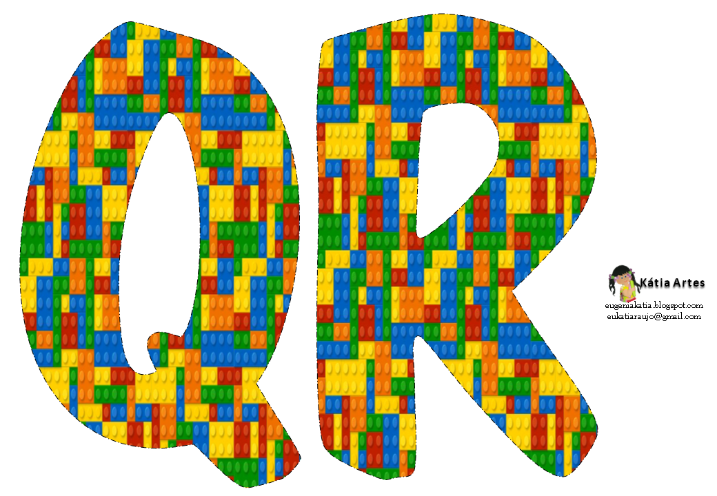 Alfabeto de Lego. - Oh my Alfabetos!