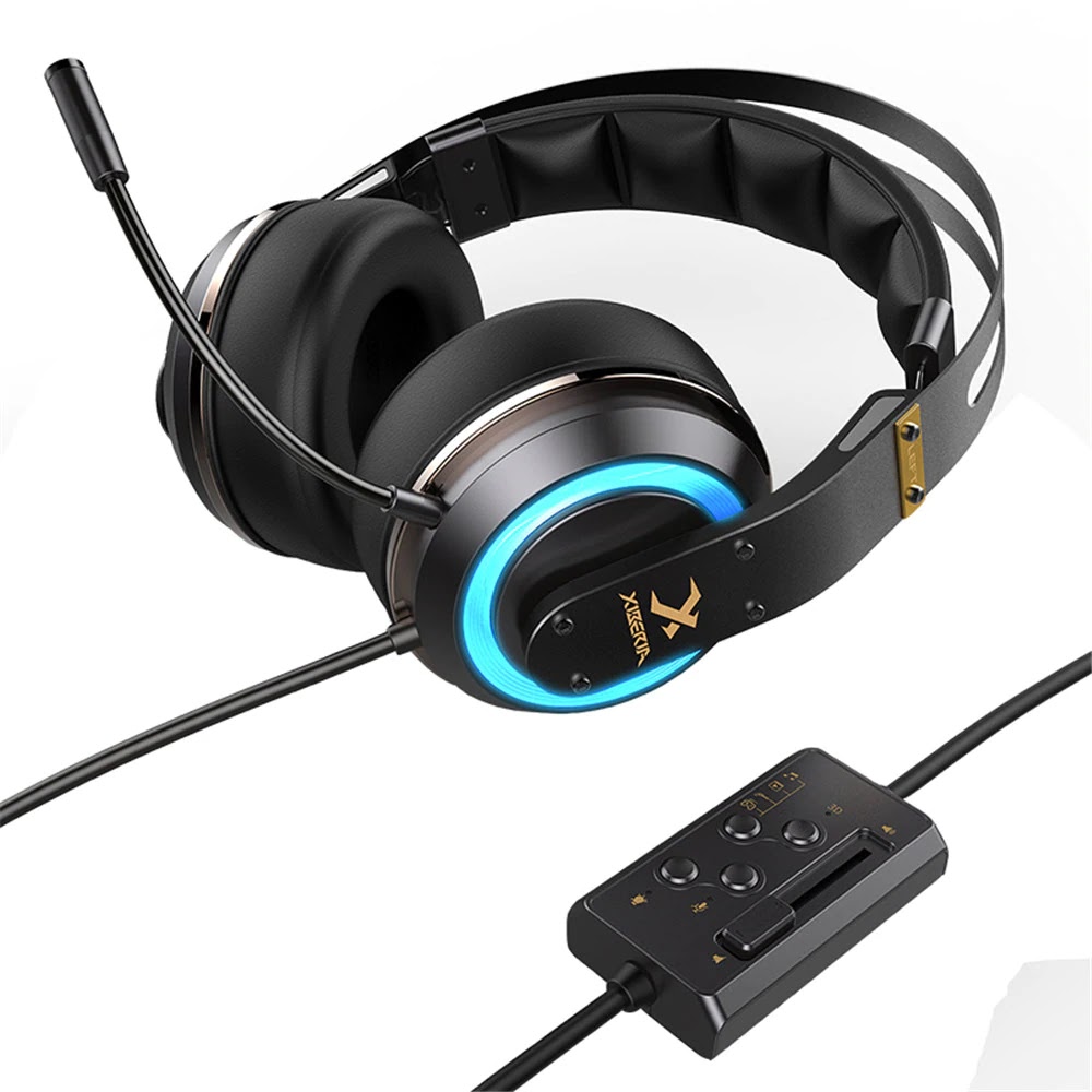 XIBERIA PC gamer headset USB 3D Surround Sound Gaming