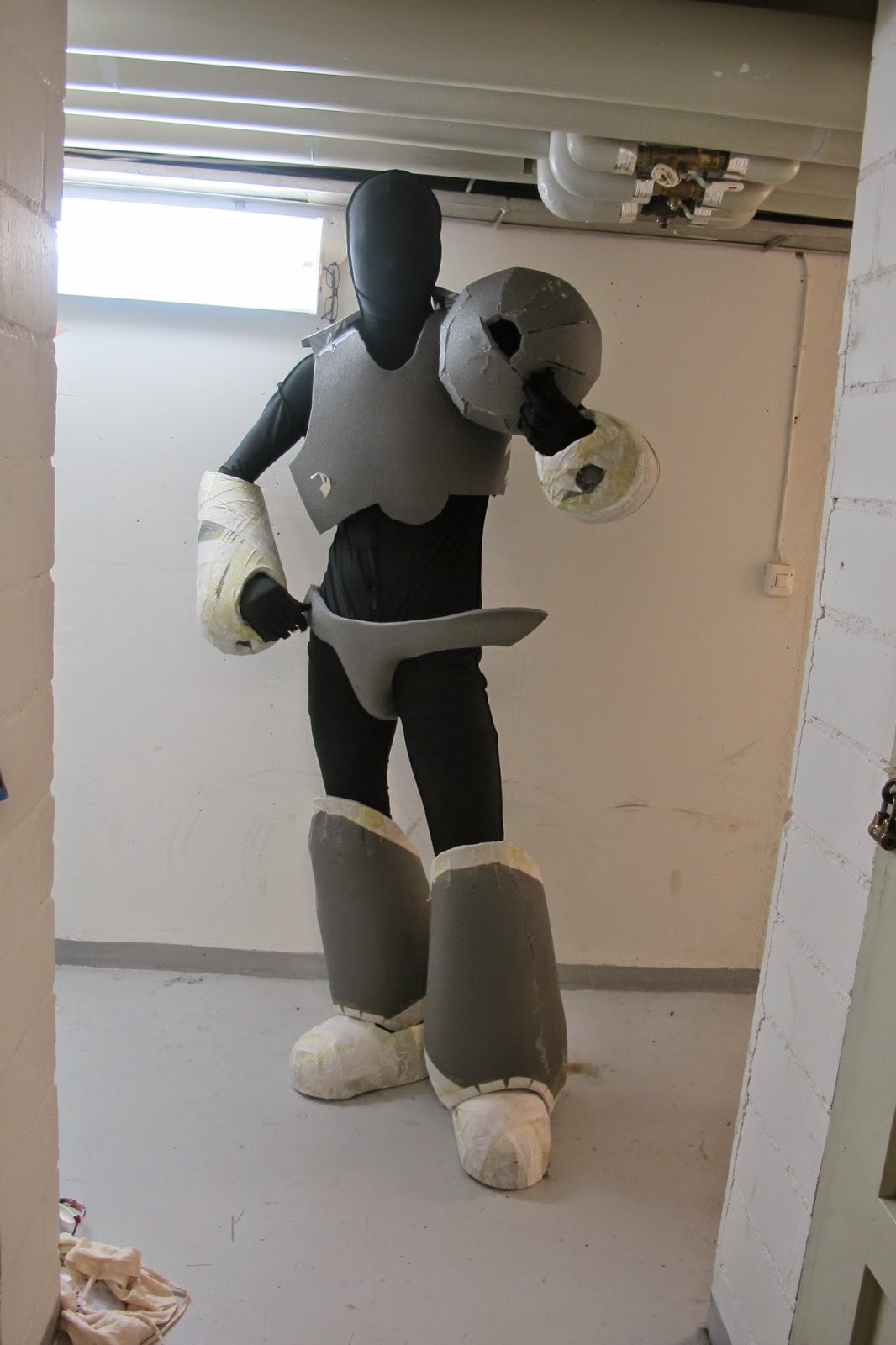 Superhero Boombox Outfit: Making the armor for the Boombox Outfit 1/2