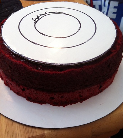 Prim & Practical: Ruffles & Roses CAKE