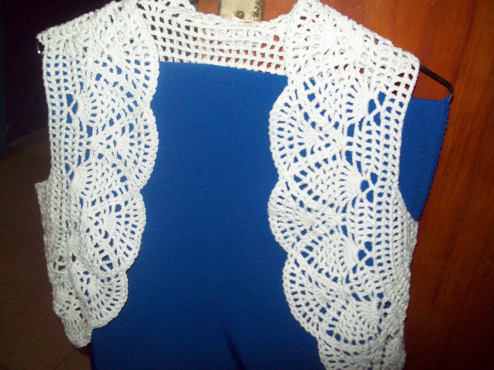 Puntos y Retazos: chaleco en crochet