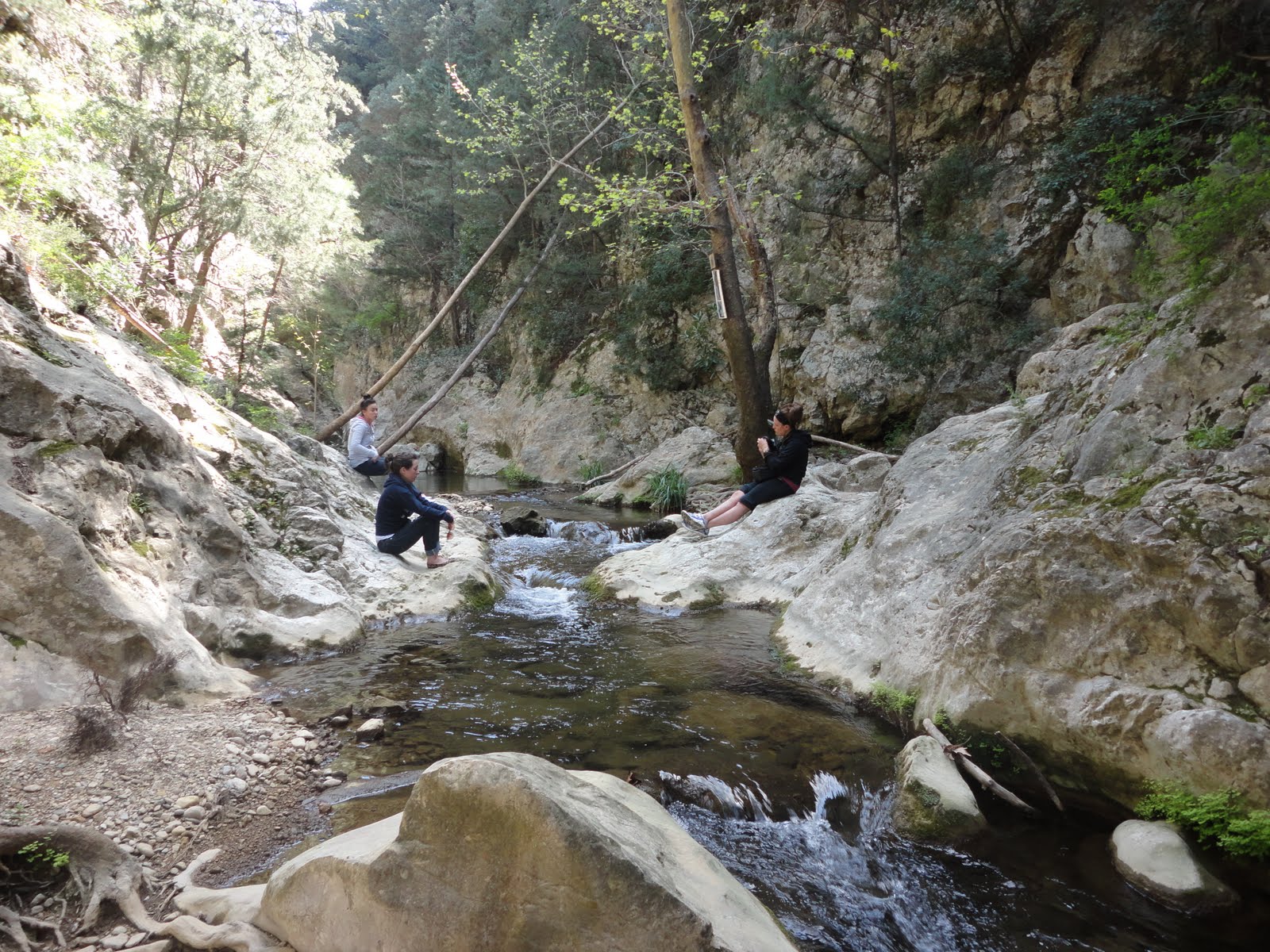 Greece: Samos/ Potami (waterfalls), Karlovassi
