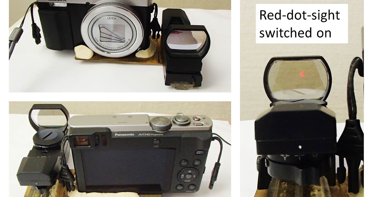 Buy.Make.Fix: MAKE a red-dot-sight mount for point-and-shoot camera
