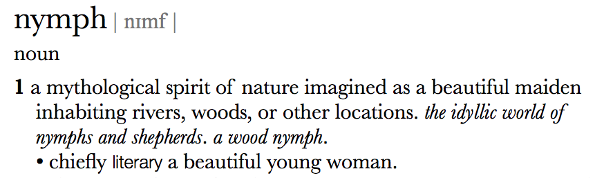 CP's A2 Media Blog: An Insight Into Nymphs