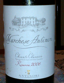 Balaio do Victor: Marchese Antinori Chianti Classico Reserva 2006