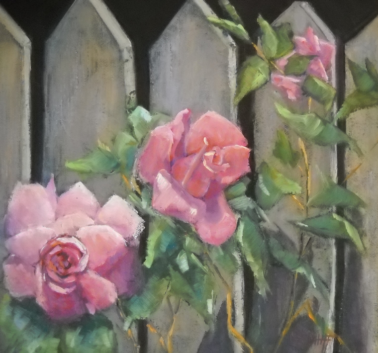 CAROL SCHIFF DAILY PAINTING STUDIO: Daily Painting, Rose Painting ...
