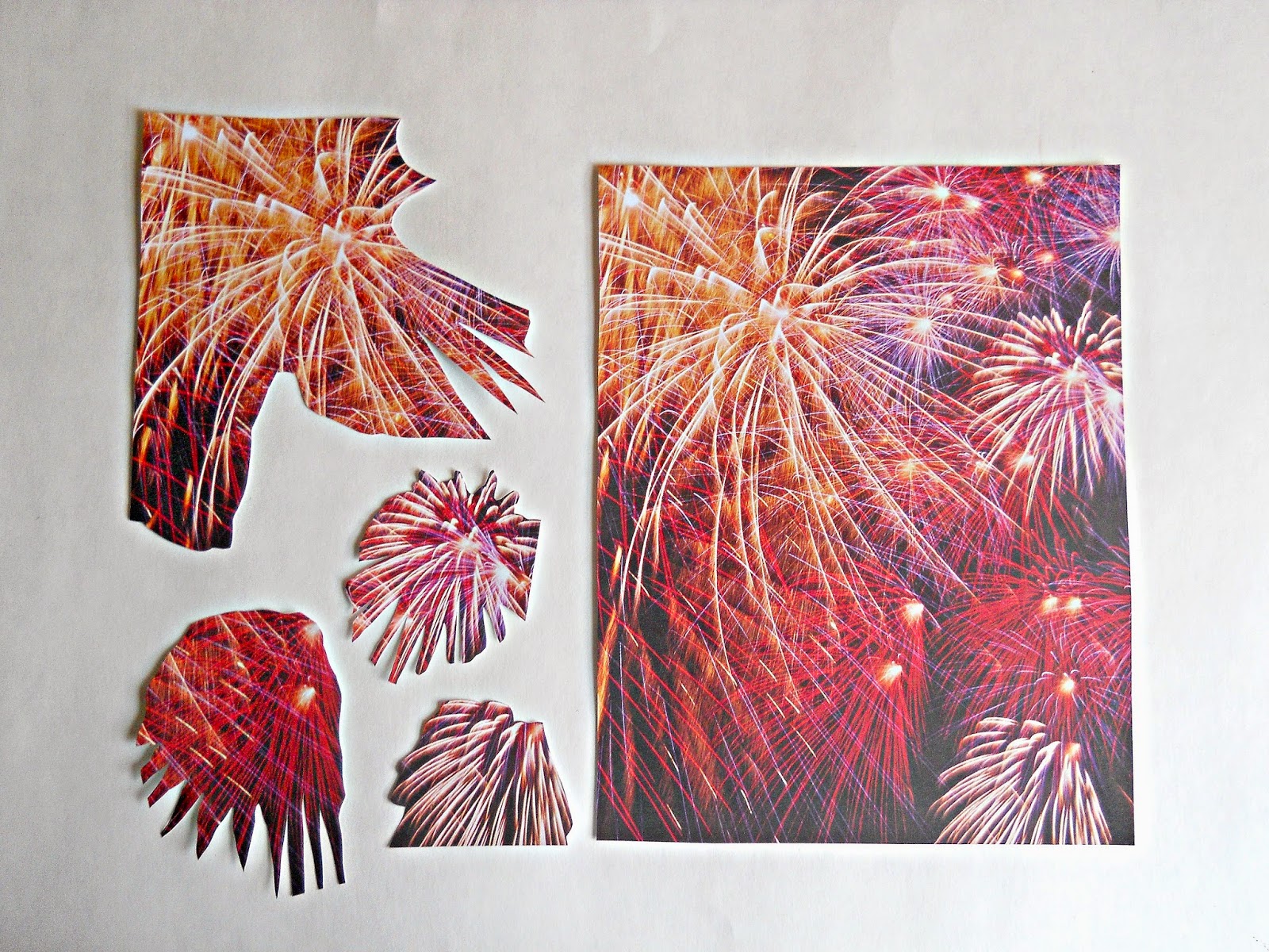 3D Firework Wall Art DIY - Running With A Glue Gun