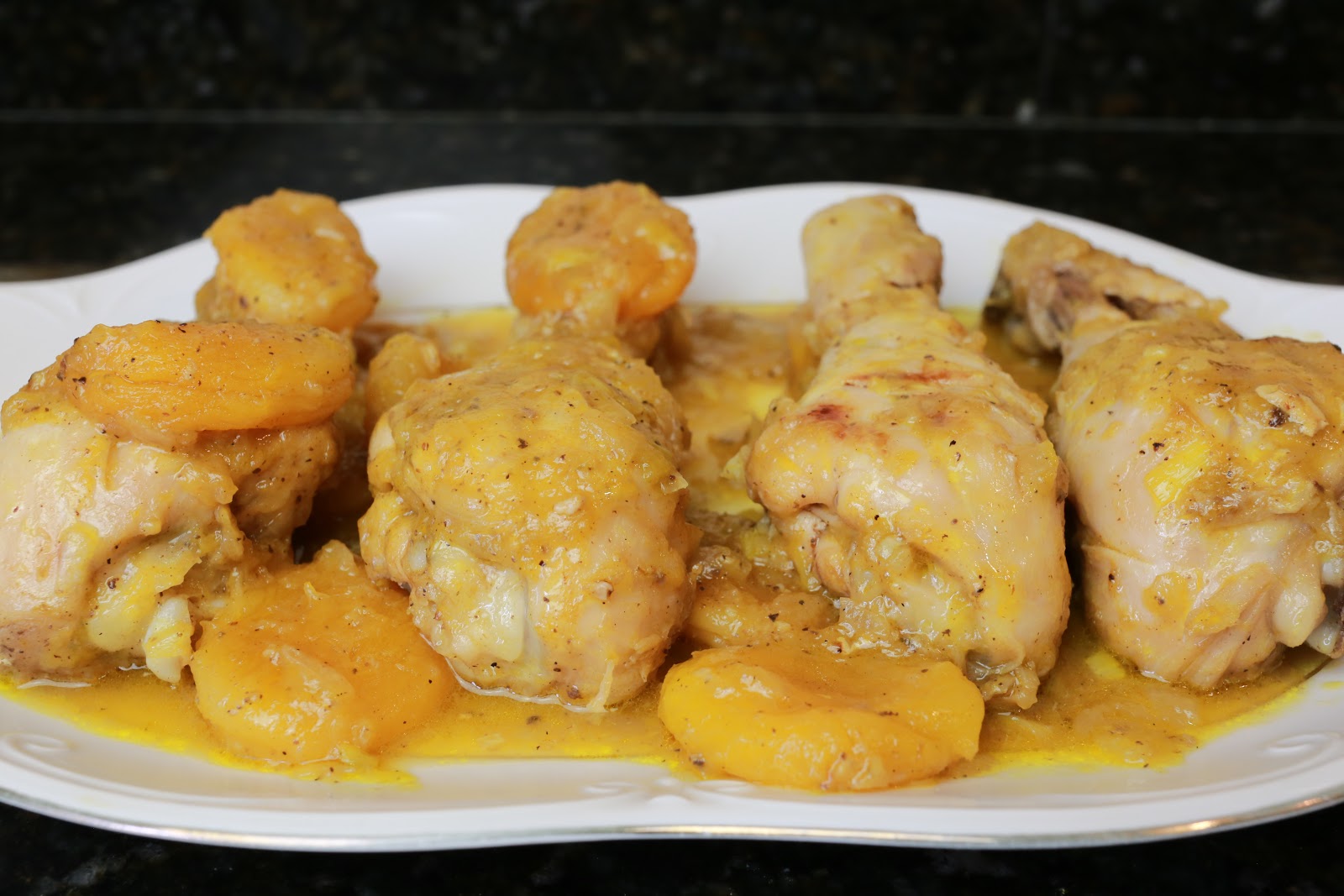 Cocina andaluza: Muslos de pollo con orejones