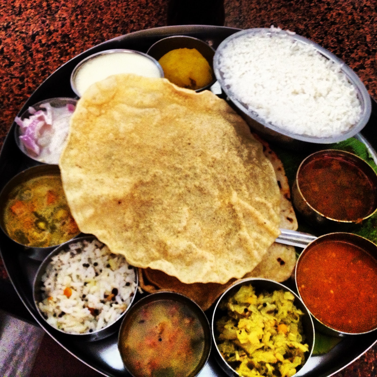 A Psychic-Medium's Journey to Mother India: Indian Thali