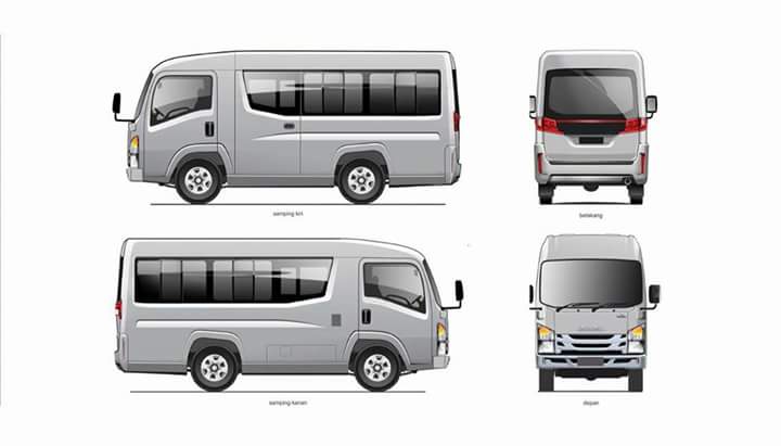 SPESIFIKASI ISUZU ELF NLR 55 T