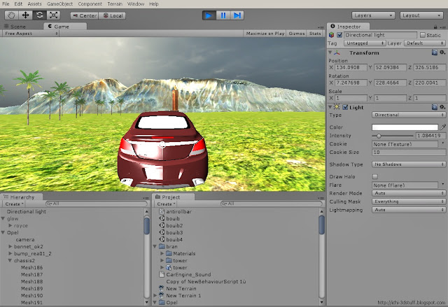 Art and 3D stuff: Awesome unity car tutorial