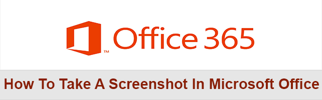 CHIPS Technology Group, Inc.: How to Take A Screenshot In Microsoft Office