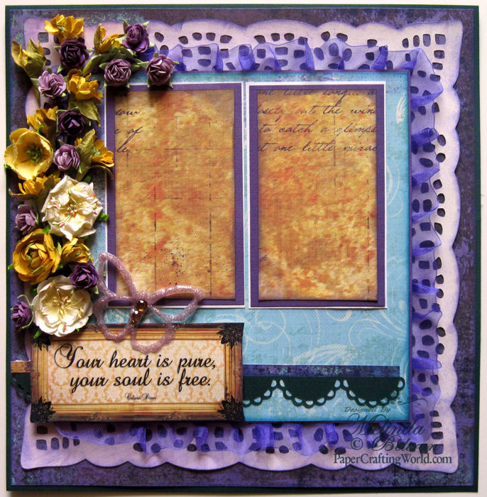 CraftyMelinda.com: My One Page Layouts