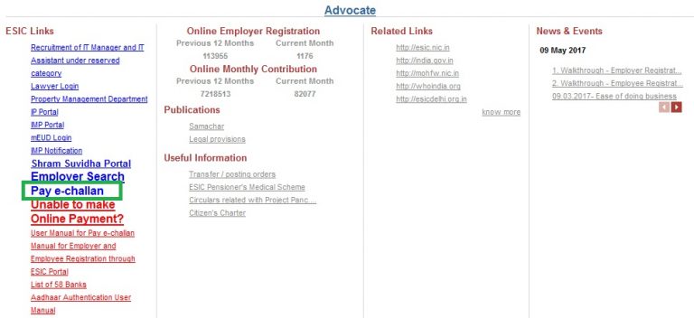 HR SANDIP RAI: 2 Ways to find out your missed or forgotten ESI challan ...