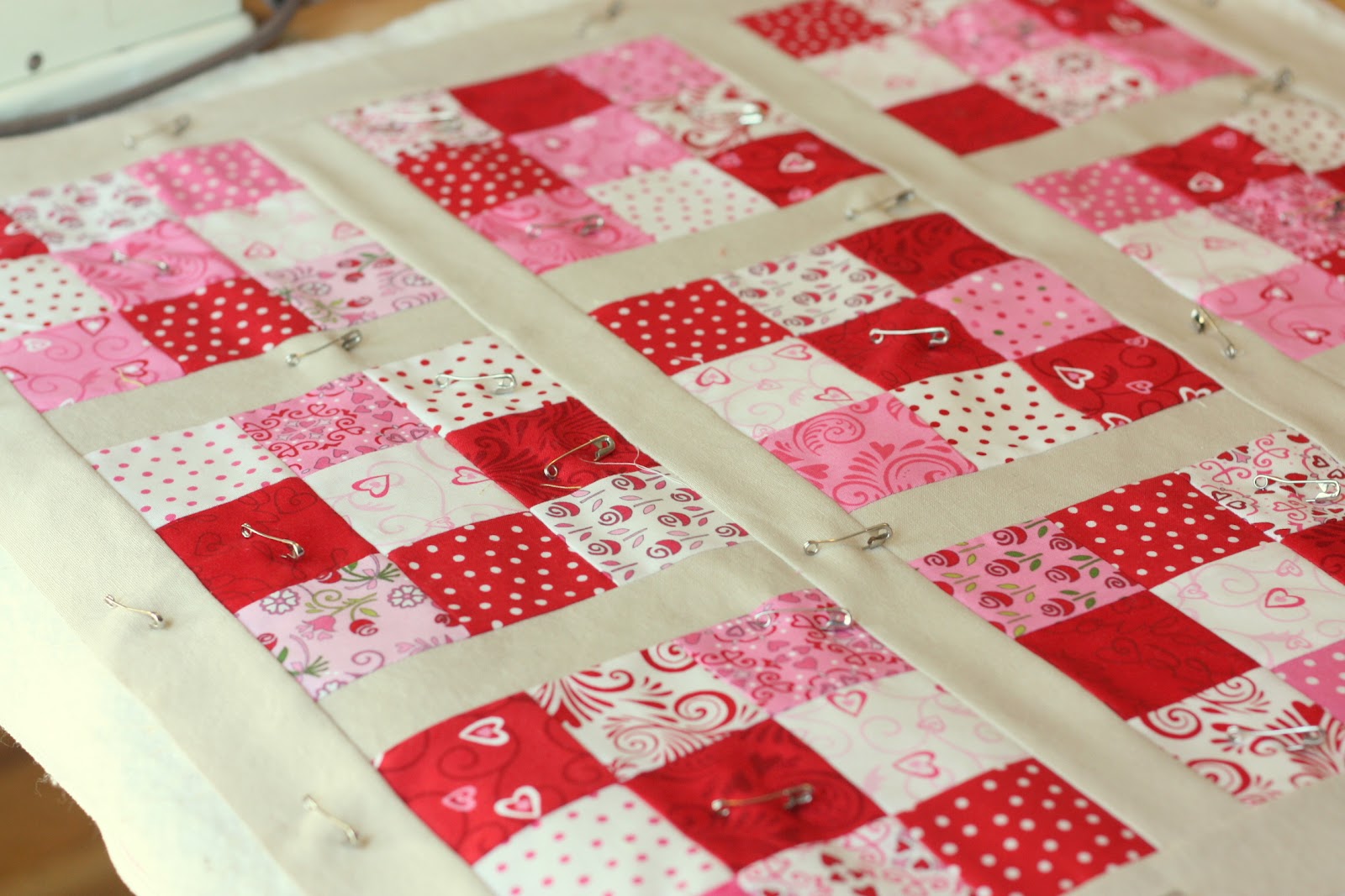 Nine Patch Mini Quilt Tutorial