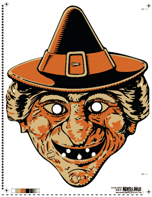 Weeney Witches - Cut-Out Witch Mask | Blood Curdling Blog of Monster Masks