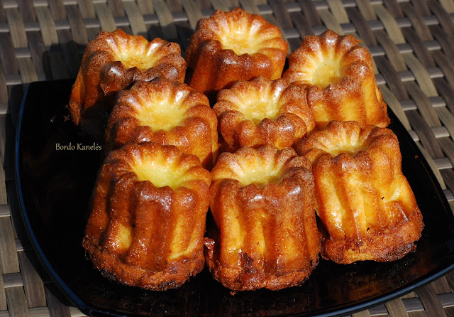 Canelés Bordelais arba Bordo kanelės