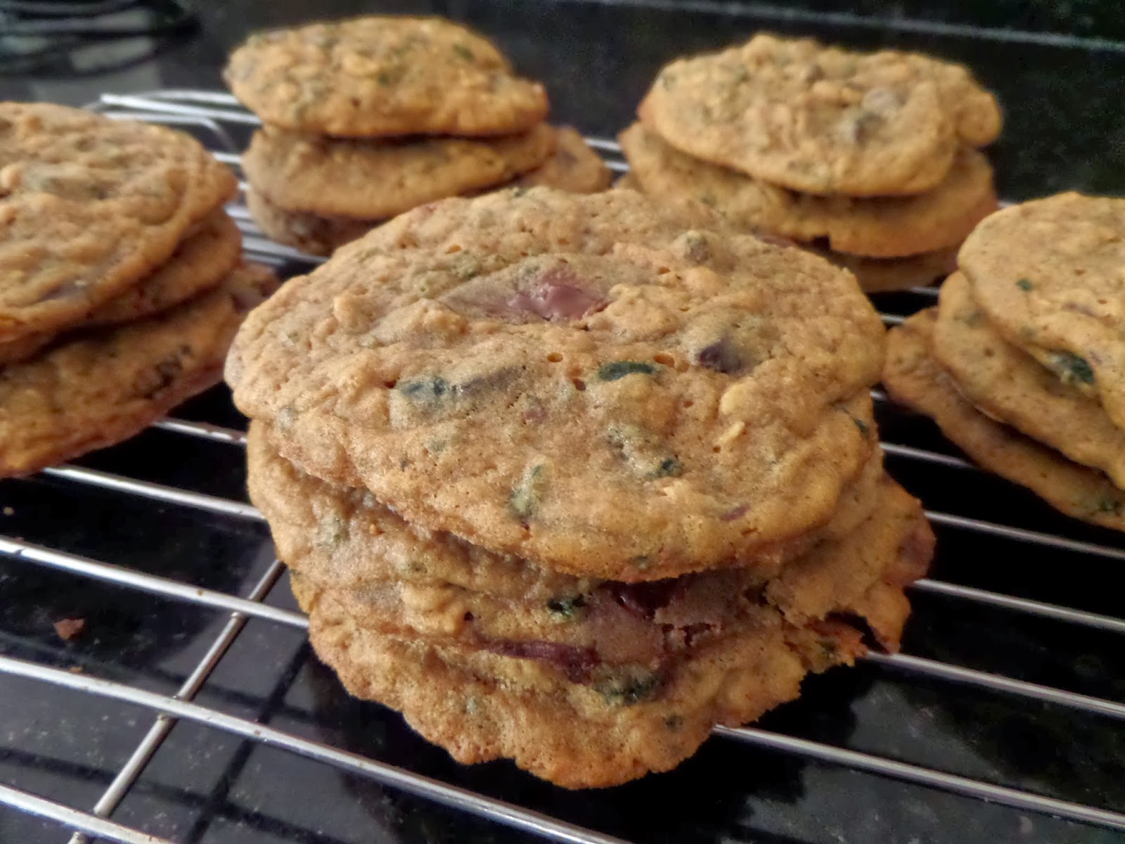 Becki Melvie: Chocolate Chip Kale Cookies