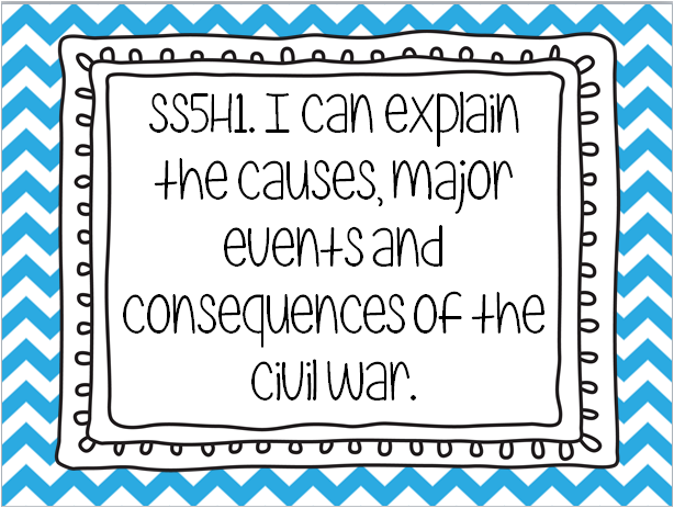Ms. De Haro: 5th Grade Social Studies "I Can..." Statements.