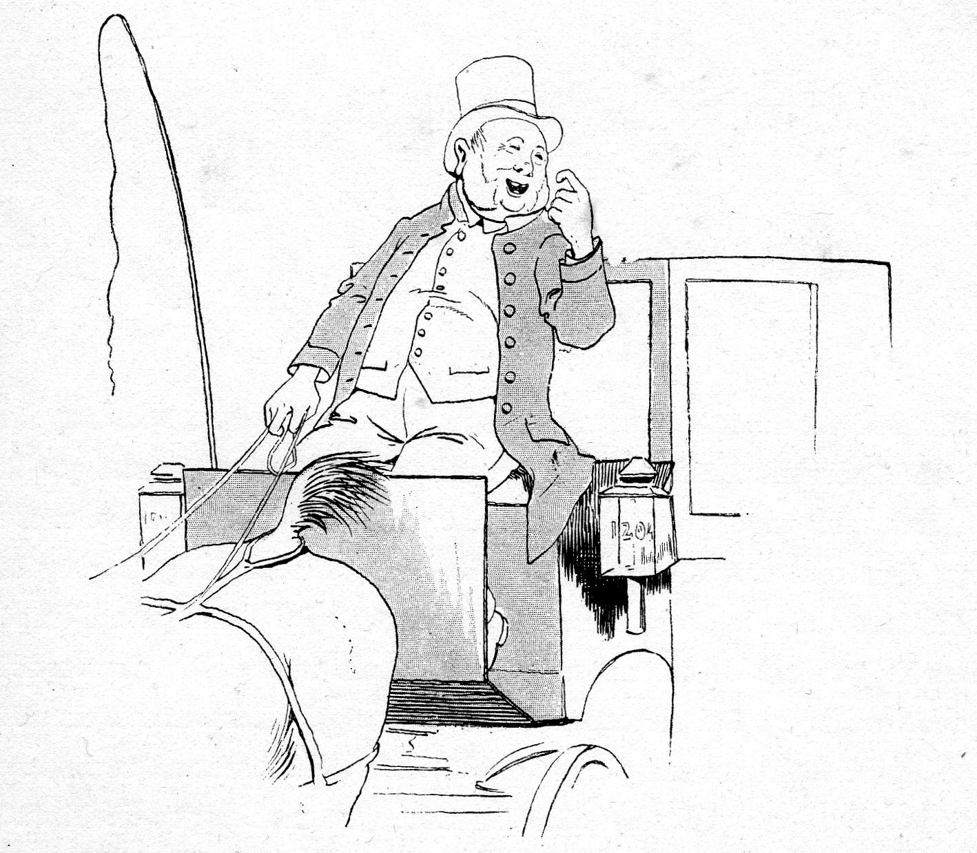 Chroniques du temps passé: Le cocher qui ne sait où aller.