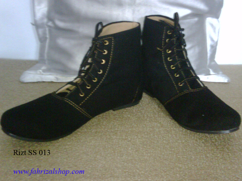 Sepatu Boots Wanita Rizt SS 013 - Fahrizal Shop