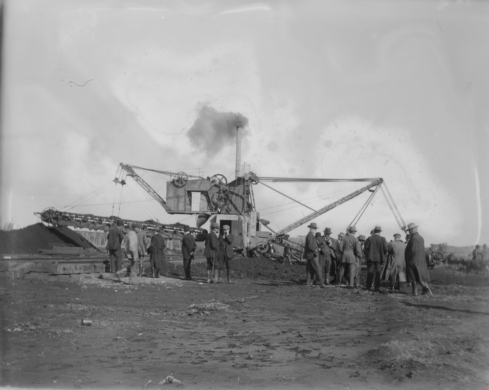 Koo Wee Rup Swamp History: Lubecker Steam Dredge on the Koo Wee Rup Swamp