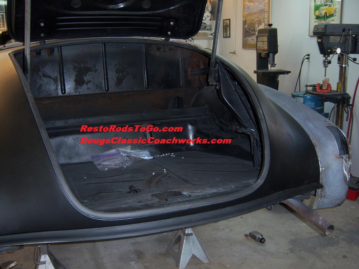 1941 Cadillac Convertible rust repair sheet metal reconstruction ...