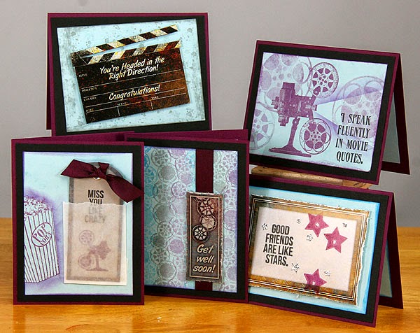 Club Scrap Creates: August 2014 - Cinema Collection
