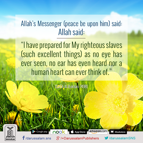 Hadith About Pleasure in Jannah - Best Right Way