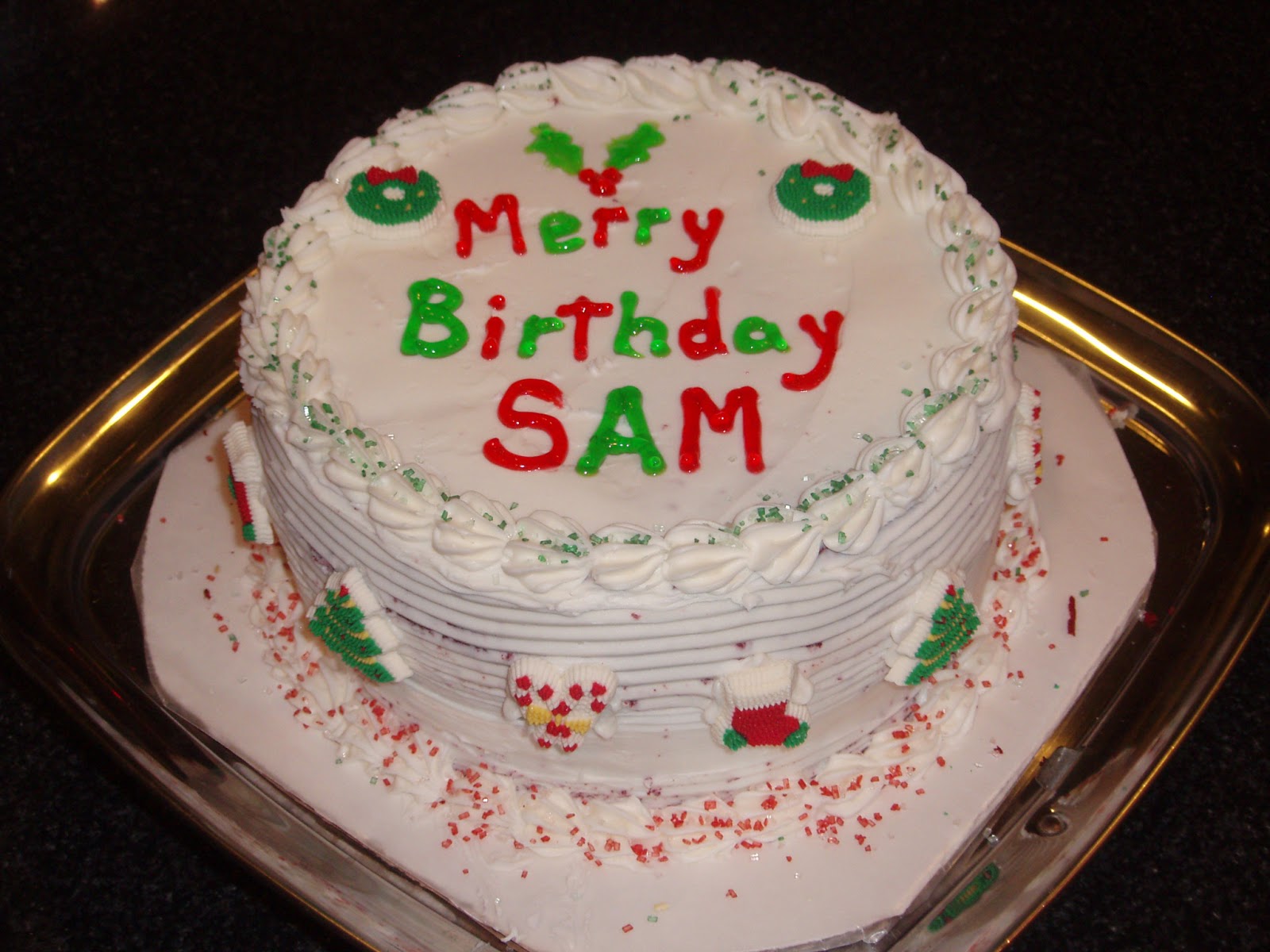 SAM'S BIRTHDAY: HAPPY BIRTHDAY, SAM - 19 JULY 2013