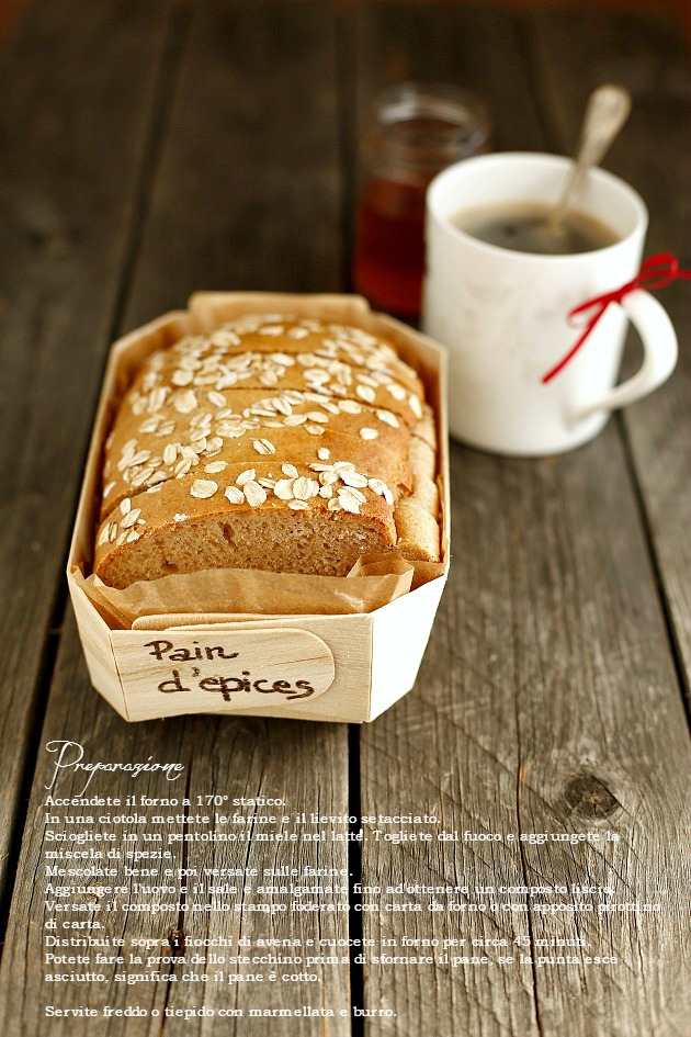 Pain d'epices | Cucina Scacciapensieri
