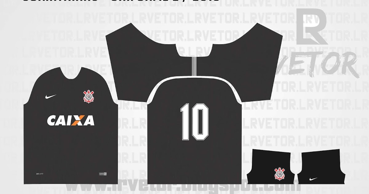 LR VETOR / Templates, Fontes e Vetores: CORINTHIANS 2018 - UNIFORME 2 LR VETOR / Templates, Fontes e Vetores: CORINTHIANS 2018 - UNIFORME 2