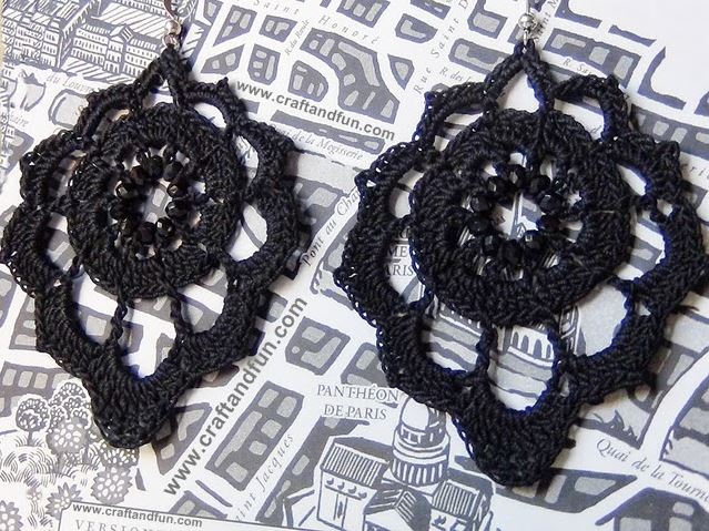 Lovely Crochet Earrings Tutorials to Try / The Beading Gem