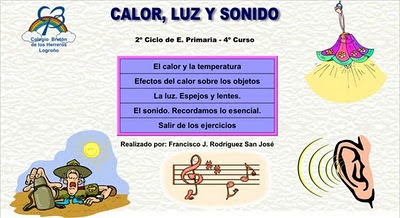 SEGUNDO CICLO RYC: TEMA 7: CALOR, LUZ Y SONIDO