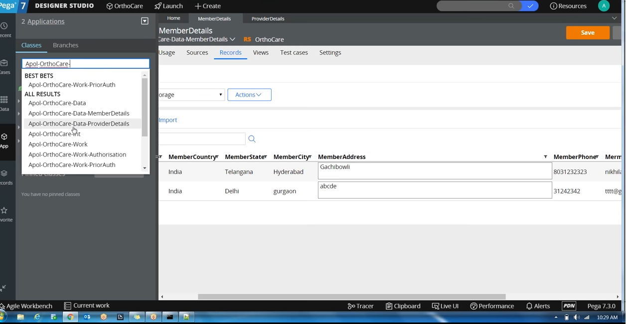 Saravanan's Blog: Data class and Work class in Pega