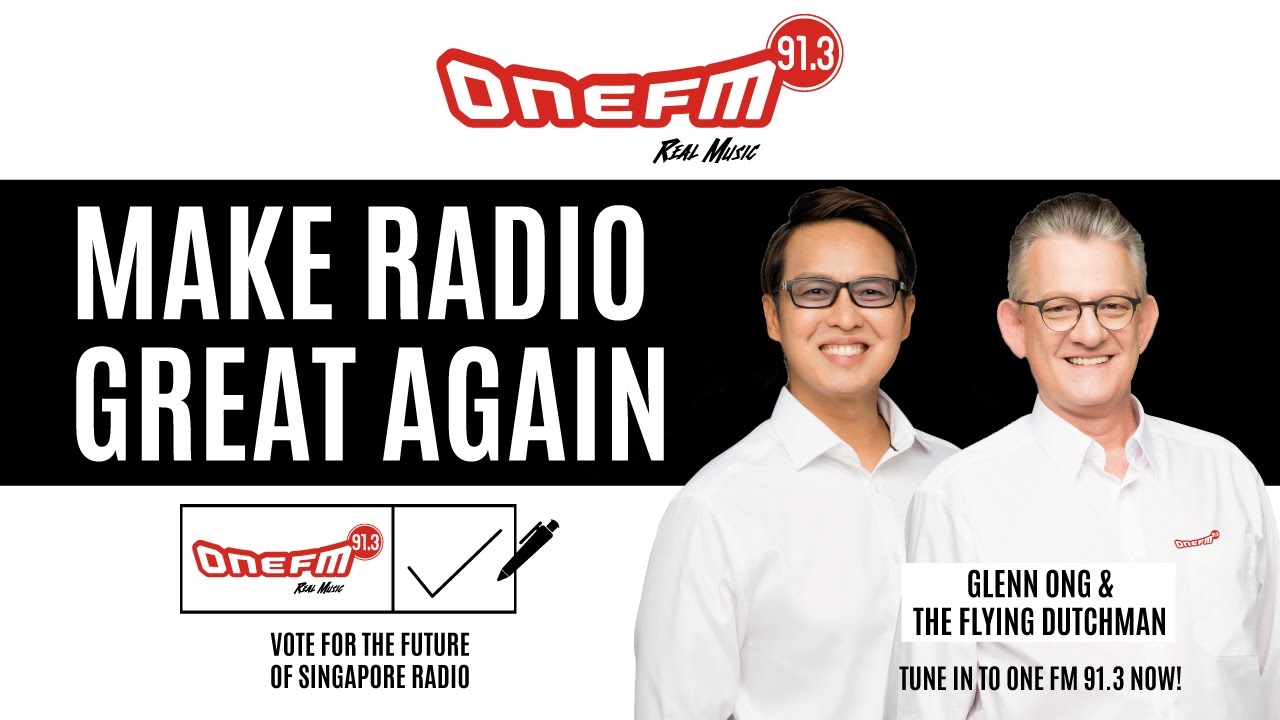 ONE FM 91.3 Rebrand: Perm It Up - Branding Singapore