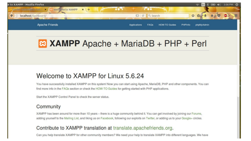 How to install XAMPP On Ubuntu