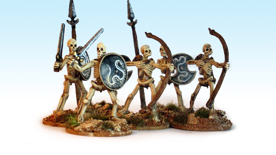 1000 Foot General: Painting Reaper Bones for Newbies: Skeletons