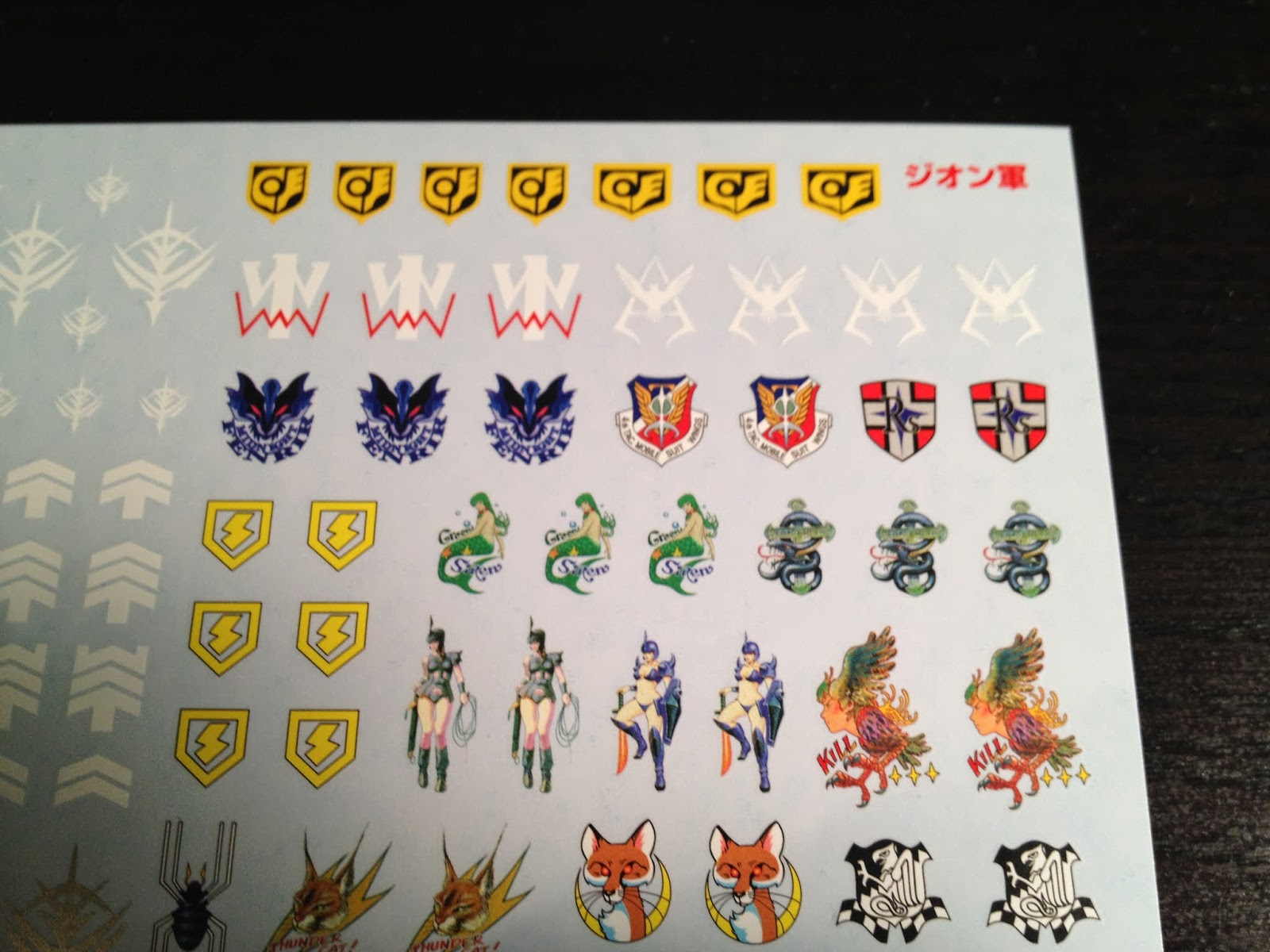 First look: DX 05 Zeon decal set