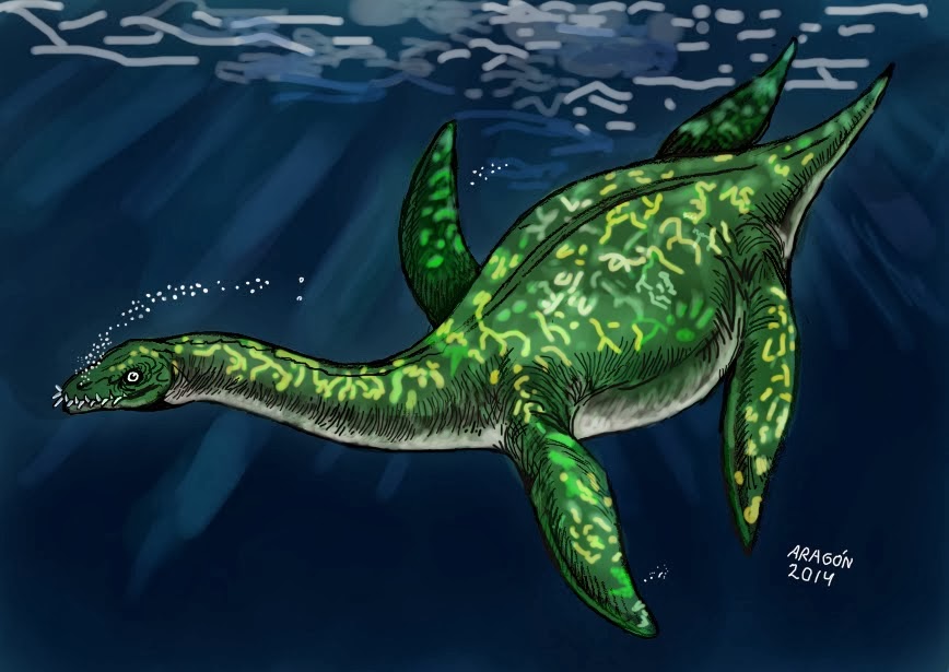 LOS ANIMALES PREHISTORICOS DE CHILE: PLESIOSAURIOS EN CHILE.