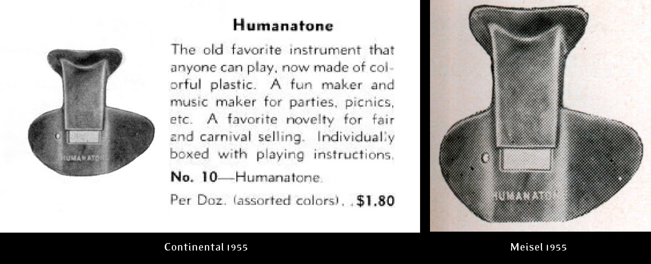 noseflute.org: Humanatone - Part II : the Gretsch plastic era