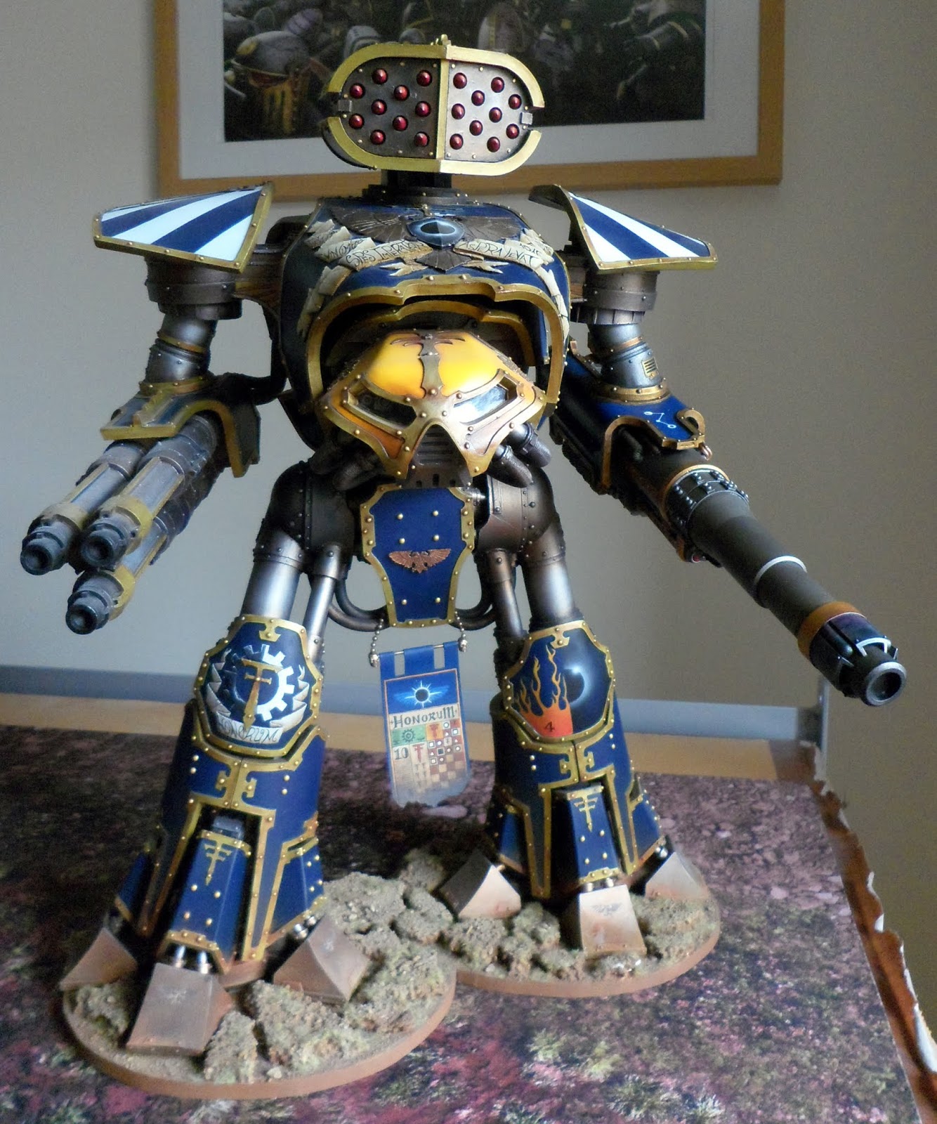 WeeMen: Legio Astorum Reaver Titan Volcano Cannon - Up-gunned