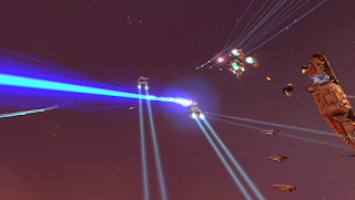 "Homeworld 2 Remastered" Hiigaran Ships: Pulsar Gunship