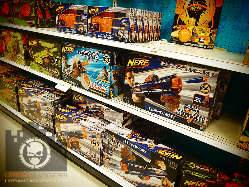 Urban Taggers.: 9-9-12: My trip to an American Target toy aisle