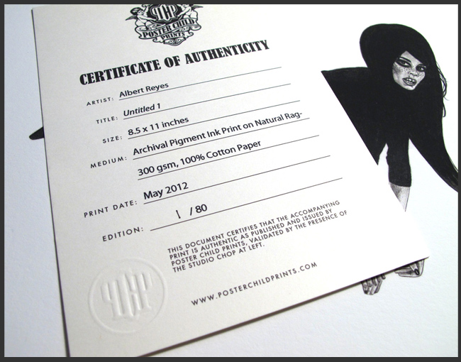 INSIDE THE ROCK POSTER FRAME BLOG: Print Release by Albert Reyes from ...