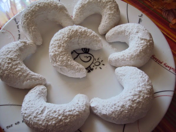 Gateaux Orientals: Recette Du Jour "Tcharek msaker « corne de gazelle