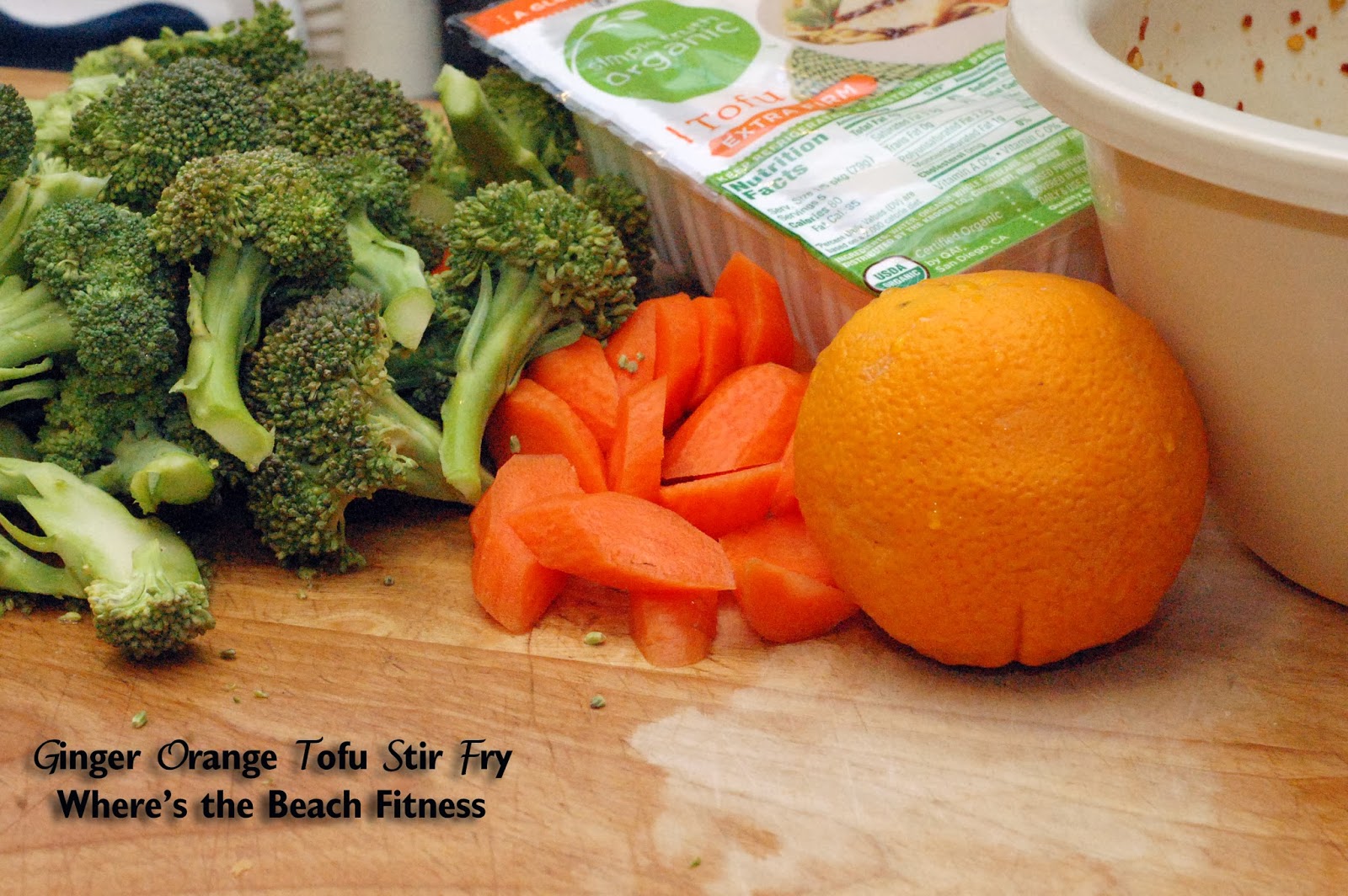 Tasty Tuesday Ginger Orange Tofu Stir Fry