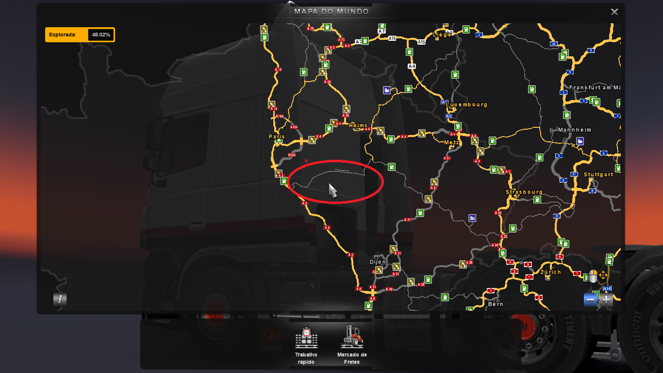 Mtrmarivaldotadeu Euro Truck Simulator 2 Mapa Em By Everaldo