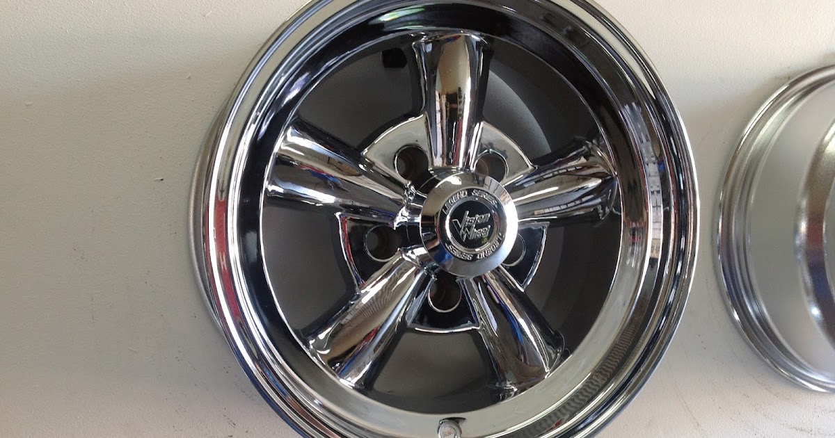 A2I: Classic Hot Rod Old School Style Wheels Vision Legend 5 Chrome