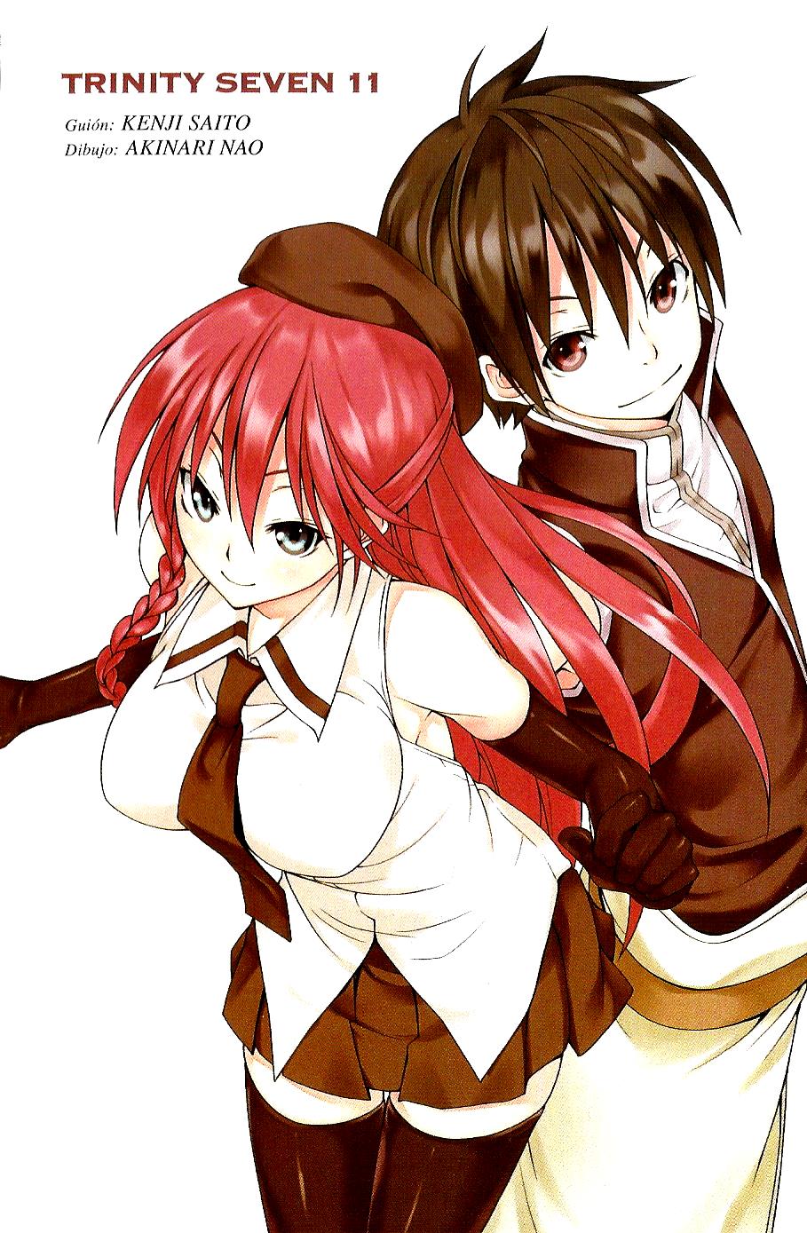 Manga: Reseña de "Trinity Seven" (トリニティセブン 7人の魔書使い) vol. 11 de Kenji Saito y Akinari Nao [IVREA].